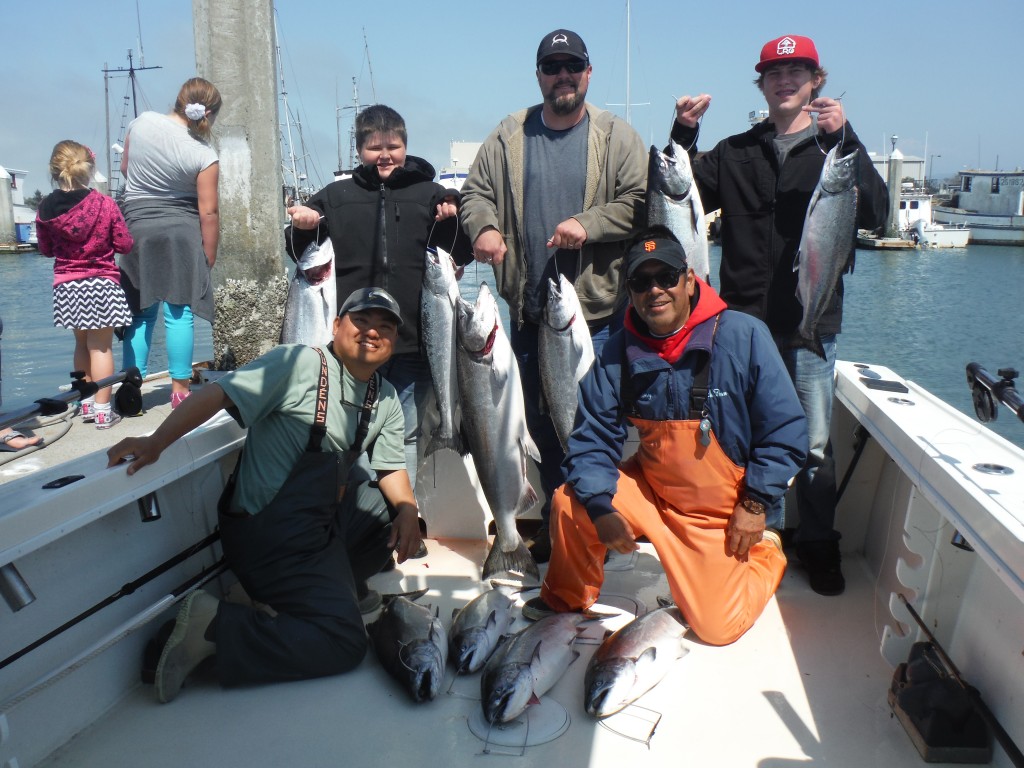 limits off the squid spawn | Coastline Charters